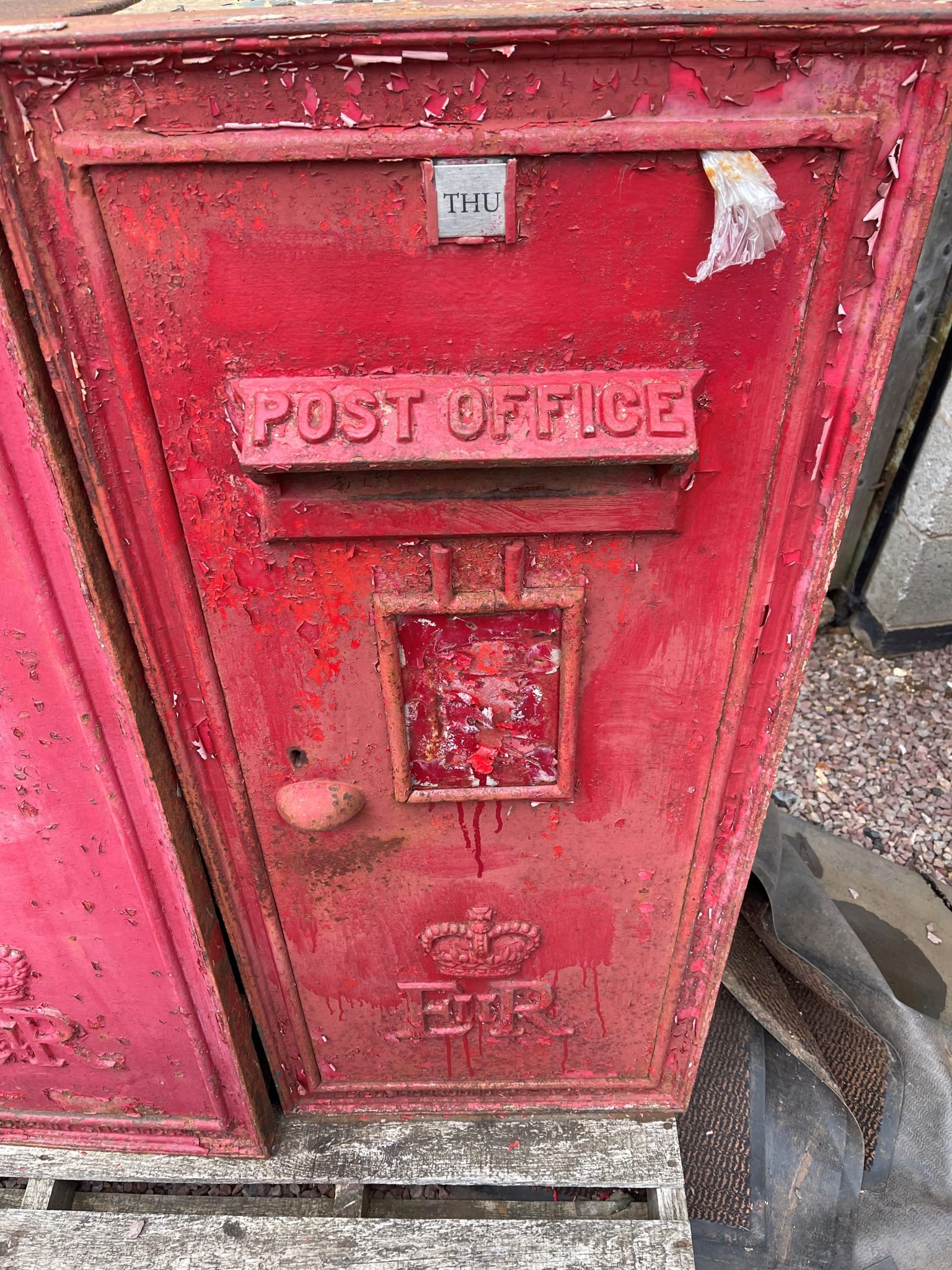 Original Red Old Royal Mail Post Boxes - Whitford Reclamation