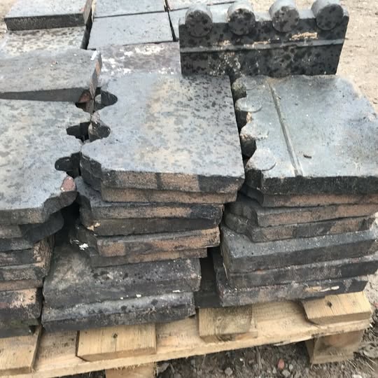 Victorian Blue Edgings — Reclaimed Staffordshire-Style Blue Clay ...