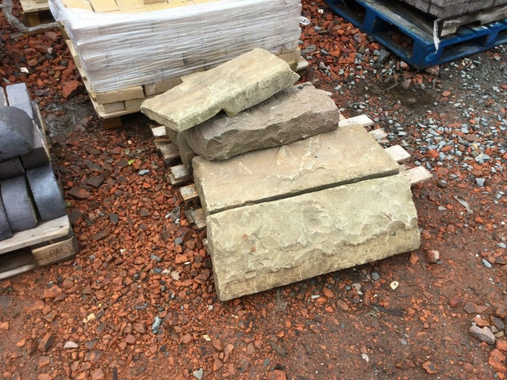 GENUINE YORK FLAGSTONE WALL COPING - Whitford Reclamation